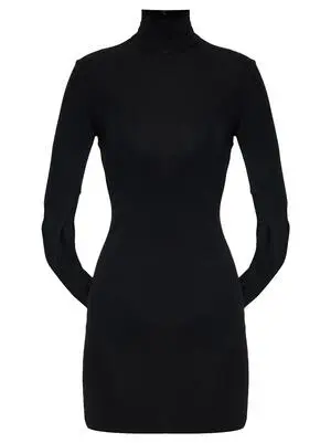 Alexander Wang Mini Draped Dress - Black
