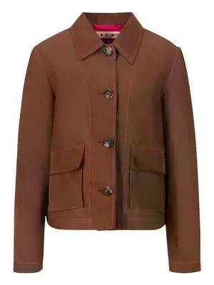 Marni Long-sleeve Jacket - Brown