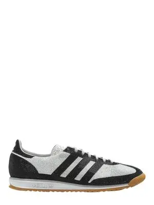 Adidas Three-stripe Lace-up Trainers - Black