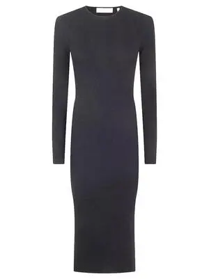 Fear Of God Ribbed Knit Midi Dress - Black