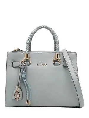 Liu Jo Logo Plaque Tote Bag - Grey