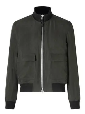 TOM FORD Gabardine Bomber Jacket - Green