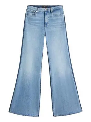 7 For All Mankind Retro Flare Jeans - Denim