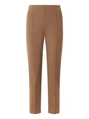 Max Mara Pergola Jersey Tapered Pants - Brown