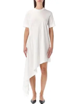 LOU LOU STUDIO Asymmetrical Dress - White
