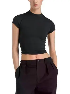 NEW BALANCE Fitted Short-sleeve T-shirt - Black