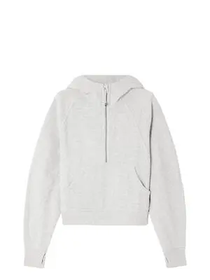 Lululemon Scuba Oversized Cotton-blend Jersey Hoodie - Gray