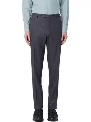 Incotex Trousers Flat Front - Grey