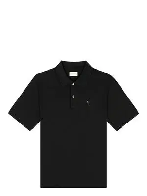 Aimé Leon Dore Crest Piqué Polo - Black