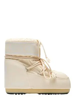 Moon Boot Icon Low Nylon Boots - Cream