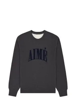 AIMÉ LEON DORE Appliqué Crewneck Sweatshirt