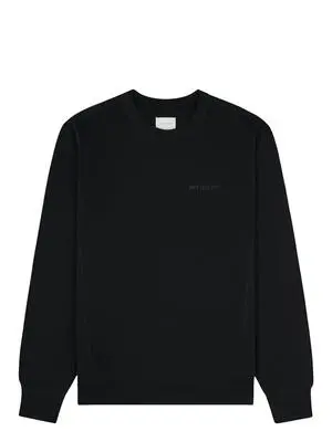 Aimé Leon Dore Tonal Logo Crewneck Sweatshirt - Black