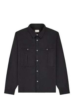 Aimé Leon Dore Wool Field Shirt - Black