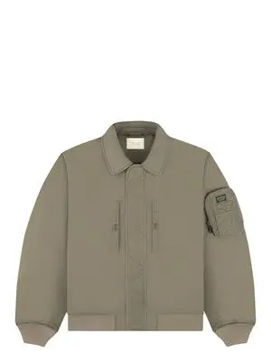 Aimé Leon Dore Satin Bomber Jacket - Green