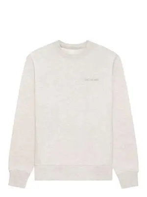 Aimé Leon Dore Tonal Logo Crewneck Sweatshirt - Cream