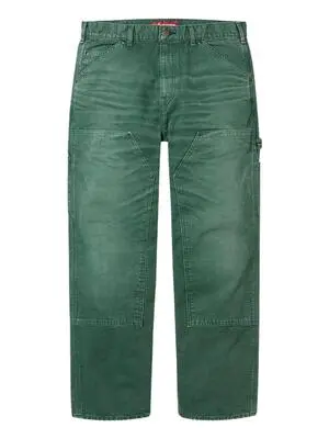 Supreme Worn Double Knee Painter Pant - Green