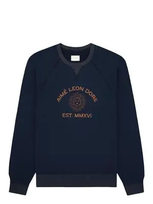 Aimé Leon Dore Souvenir Crewneck Sweatshirt - Blue