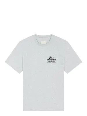 Aimé Leon Dore Camo Unisphere Tee - Silver