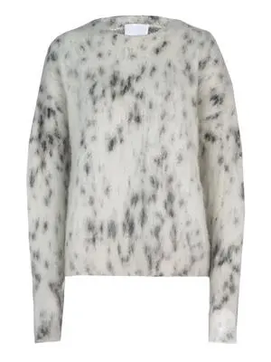 Givenchy Mohair Cropped Sweater - Cream