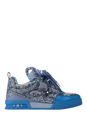 LOUIS VUITTON Swarovski X Skate Sneaker - Blue