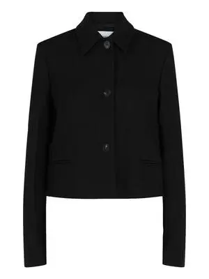 SALVATORE FERRAGAMO Single-Breasted Cropped Blazer