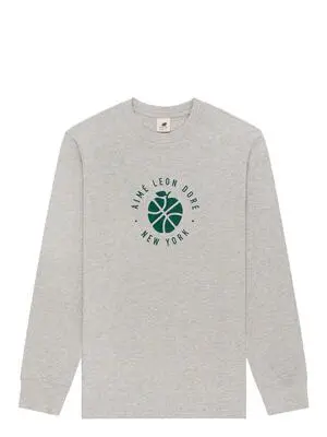 Aimé Leon Dore X New Balance Sonny Ny Long-sleeve Tee - Silver