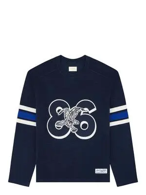 Aimé Leon Dore Legacy Slub Football Jersey - Blue