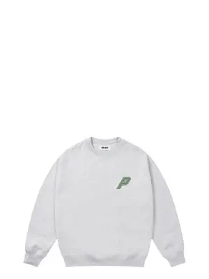 PALACE Collegiate P3 Crewneck - Grey