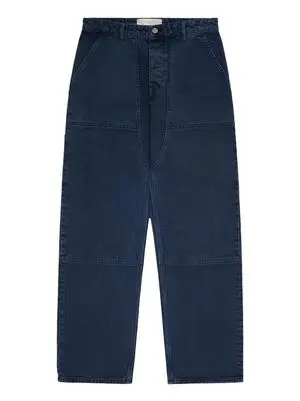 Aimé Leon Dore Garment Dyed Double Knee Carpenter Pant - Blue