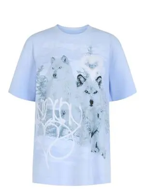 Givenchy Printed T-shirt - Blue