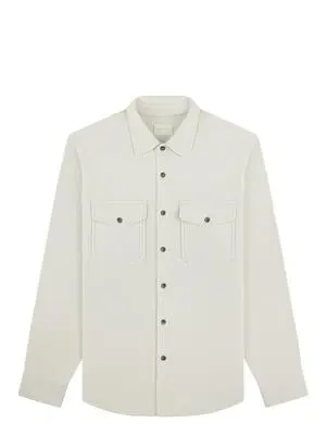 Aimé Leon Dore Lightweight Fleece Shirt - White