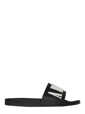 Amiri Classic Logo Pool Slide - Black