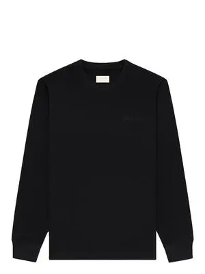 Aimé Leon Dore Long-sleeve Tonal Logo Tee - Black