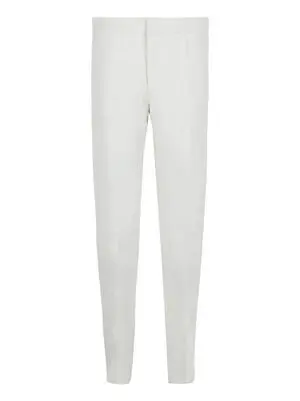 Givenchy Straight Leg Wool Trousers - White