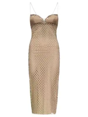 LUDOVIC DE SAINT SERNIN Isabella Dress - Neutrals
