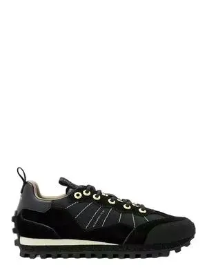 ALLSAINTS Nevis Lace-Fastening Sneakers Black