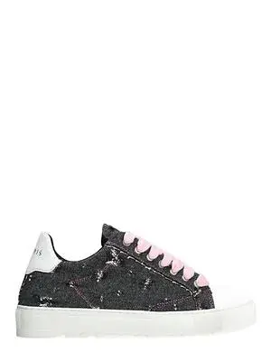NUMERIS Atelier Canvas Trainers - Pink Comb