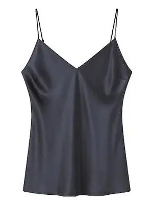 JOSEPH Clea Silk-satin Camisole Top - Indigo