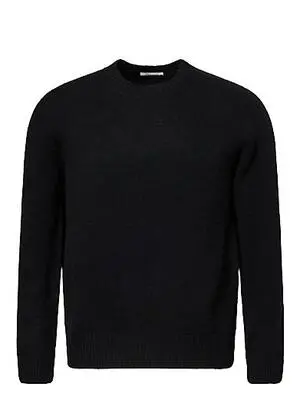Soft Goat Chunky-knit Cashmere Jumper - Black
