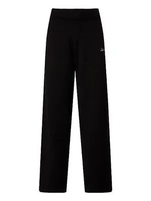 RU & ROCKA Knitted Jogging Bottoms - Black