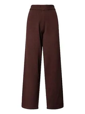 RU & ROCKA Knitted Jogging Bottoms - Brown