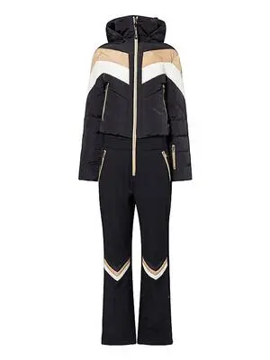 MY SUNDAY SKI Chevron Ski Suit - Black