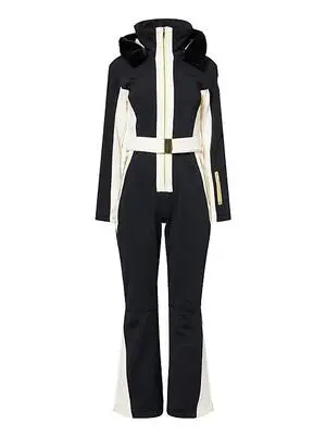 MY SUNDAY SKI Velocity Telluride Ski Suit - Black/ White