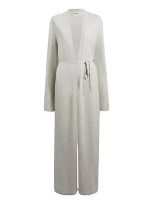 Khaite Alek Merino Wool Cardigan - Cloud