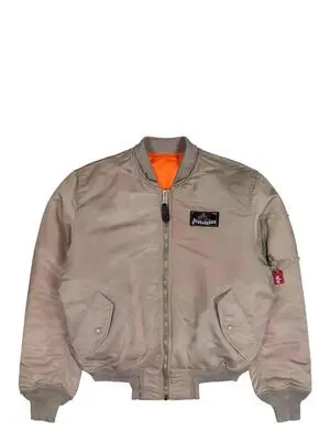 PROTOTYPES Sprayed Bomber Jacket - Neutrals