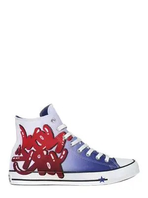 CONVERSE Chuck Taylor New York Graffiti Hi-Top Sneakers Blue