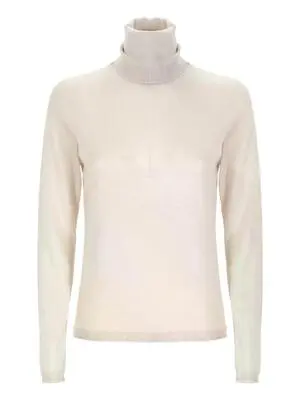 Lorena Antoniazzi Turtleneck Knit Sweater - Neutrals