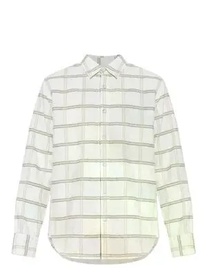 Rag & Bone Plaid-pattern Button-fastening Shirt - Neutrals