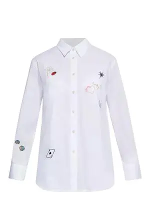 Paul Smith Embroidered Shirt - White