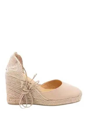 CASTAÑER Flower Tie Wedge Espadrilles